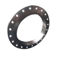 China Stamping Titanium Pipe Flange  Titanium Gr 5 Flanges Metal Pad Gasket For Chemical for sale