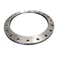 China Metal Pad Gasket Stamping Titanium Flange Steel Threaded Flange Piece For Petrochemical for sale