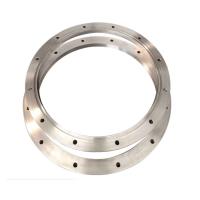 China Metal Pad Gasket Stamping Titanium Flange Steel Threaded Flange Piece For Petrochemical for sale