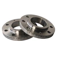 China ISO9001 High Neck Titanium Pipe Flange Forged Ti-6Al-4V ASME B16.47 ISO7005 Bolted Welded for sale