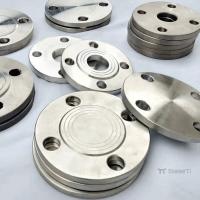 China DIN 2566. Titanium Pipe Flange Ti Titanium Threaded Flange For Oil & Gas Chemical Processing for sale
