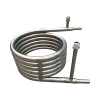 China Chemical Titanium Heat Exchanger Alloy Coil Heating Titanium Condenser Tubes Equipment for sale