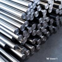 China Grade 5 Grade 2 Polished Titanium Rod Ti 6al 4v Titanium Bars Round For Dental Implants for sale