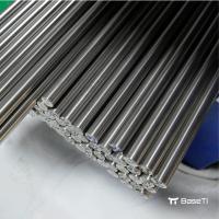 China Medical Titanium Round Bar Solid Titanium Rod ASTM F136 ASTM F1295 For Orthopedic Implants for sale