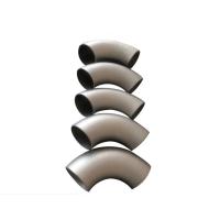 China Sch 40  Sch 80 Titanium Pipe Fittings Titanium Elbow For Polymer Production for sale