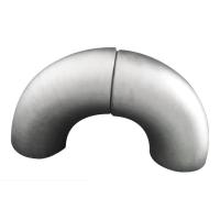 China 45 Deg 90 Deg Titanium Pipe Fittings Titanium Elbow For Petrochemical Natural Gas for sale