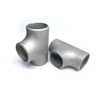 China High Strength Aerospace Titanium Pipe Fittings Titanium Tees AMS 4944 Low Density for sale