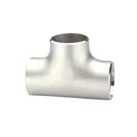 China High Strength Aerospace Titanium Pipe Fittings Titanium Tees AMS 4944 Low Density for sale