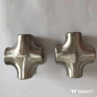 China 65000psi Titanium Pipe Fittings Titanium Tube Fitting Adapters ASME B16.9 For Petrochemical for sale