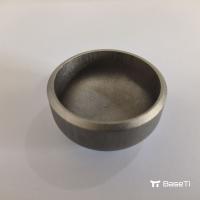 China GR1 GR2 Titanium Pipe Fitting  Welded Quick Connect End Cap For Chemical Industry for sale