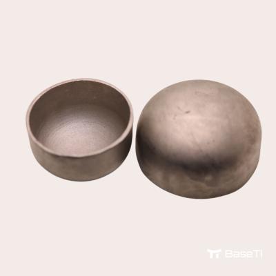 China Chemical Industry Titanium Pipe Fittings Tubing End Cap Plug Grade 1 Grade 2 for sale