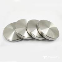 China Od 98mm 12mm 14mm Titanium Disc Ti6Al4V Dental Titanium Alloy Disc Grade 5 F136 Medical for sale