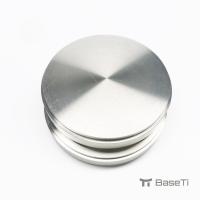 China Pure Titanium Disk Dental Titanium Alloy Disc 6alv4 Titanium ASTM F67 ASTM F136 for sale