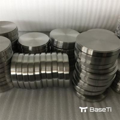 China Pure Titanium Disk Dental Titanium Alloy Disc 6alv4 Titanium ASTM F67 ASTM F136 for sale