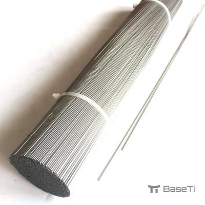China Smooth Clean Titanium Welding Rods Straight Format Straight AWS A5.16 for sale