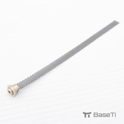 China Electrolyzed Water MMO Iridium Based Titanium Anode DSA Titanium Electrode For Electrolysis Chlorination for sale