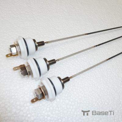 China Ruthenium Iridium Coated Titanium Anode Electrodes For Cathodic Protection DSA for sale
