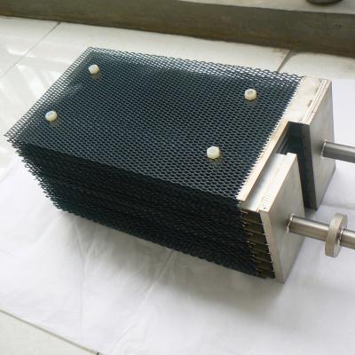 China MMO Titanium Anode Titanium Welding Electrodes For Swimming Pool for sale