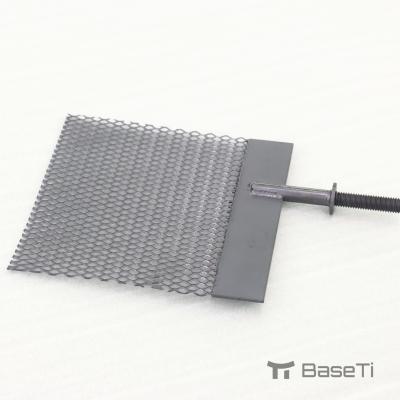 China MMO Coated Titanium Anode Mmo Electrode Highly Durable For Marine Seawater Electrodialysis for sale