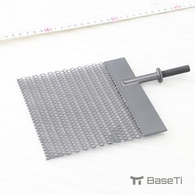 China Titanium Electrodes Titanium Anodes Mmo And Cathodes For Wastewater Treatment for sale