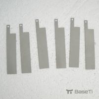 China High Durability Titanium Anode Platinum Coated Titanium Electrodes For Chlor Alkali Production for sale