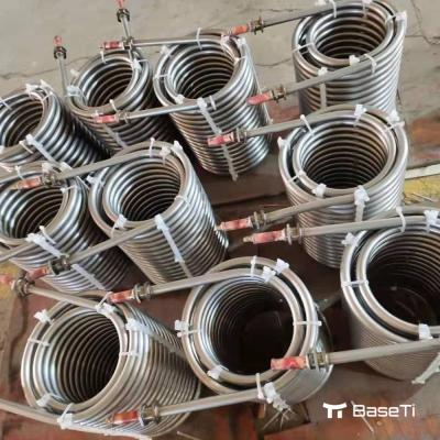 China Serpentine, U-Shape, W-Shape Designs Corrosion Resistance Titanium Coils For Heating & Cooling for sale
