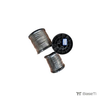 China Grade 1 2 5 23 Ti-6Al-4V ELI Titanium Wire In Chemical In Undersea Tunnel Construction for sale