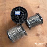 China BaseTi Material Titanium Wire for Aerospace, Medical, and Industrial Grade 1 2 5 23，Ti-6Al-4V for sale