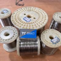 China Grade 1 2 5 23 Ti-6Al-4V ELI Aerospace Medical Chemical Titanium Wire In Undersea Tunnel Construction for sale