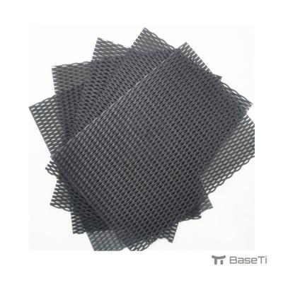 China Iridium And Ruthenium Plated Titanium Mesh Anode Electrode For Efficient Electrolysis for sale