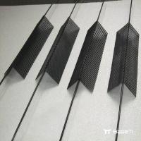 China Iridium And Ruthenium Plated Titanium Mesh Anode Electrode For Efficient Electrolysis for sale