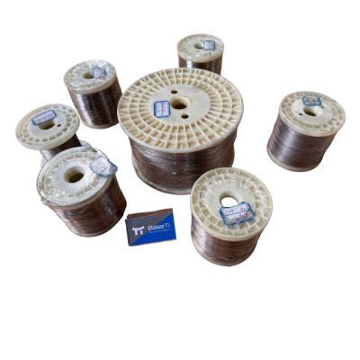China AMST Grade 1 2 3 Grade 5, Grade 23 (Ti-6Al-4V ELI) ELI Titanium Wire For Aerospace Chemical And Power Industries for sale