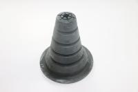 China Toyota Land Cruiser Rear Shock Absorber Dust Boot 48302-60090 | OEM Standard Metal & Rubber Protection for sale