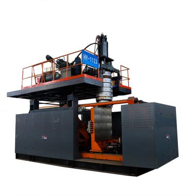 China HDPE/UHMWPE IBC Blow Moulding Machine with 30 1 Screw L/D Ratio and 1200KN Clamping Force for sale