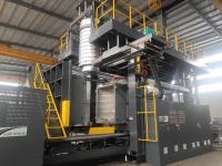 China Huayu 3000L 3-Layer HDPE Water Tank Blow Moulding Machine with PLC Control for sale