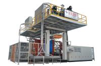China Huayu 2000L 10-Layer Water Tank Extrusion Blow Molding Machine For Large Hollow Parts for sale