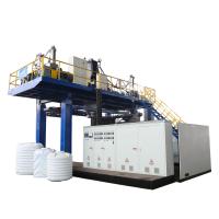 China HYBM1000L-3LAYERS Extruder Blow Moulding Machine with 600kg/h Plasticizing Capacity for sale