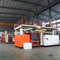 China Huayu 1000L 1Layer IBC Extrusion Blow Moulding Machine With  PLC MOOG for sale