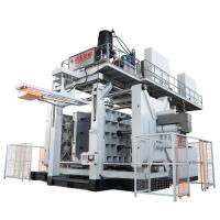 China Huayu 2000L Capacity 3 Layer Blow Moulding Machine with  PLC Control and Moog Thickness Controller for sale