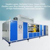 China Huayu 3000L Double-Layer Blow Molding Machine with MOOG Parison Control and Vacuum Loaded for High-Performance Customized Containers for sale