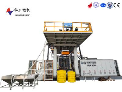 China Huayu 5000L 3-Layer Co-Extrusion Blow Molding Machine with PLC Control for sale