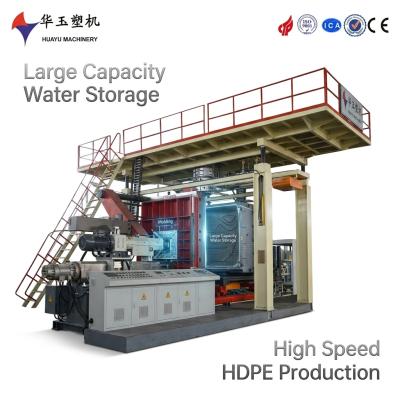 China 1000-1500L Accumulator Head High-Pressure Water Tank Blow Moulding Machine for Middle East Construction Storage for sale