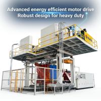 China 1500-2000L High-Speed Automatic Robotic Deflashing Water Tank Blow Moulding Line for Global Export Markets for sale