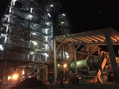 China Customizable Hazardous Waste Incineration Emission Factor For Efficiency 30t/D-200t/D Hydraulic Feeding for sale