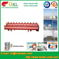 China Low Loss Boiler Header Manifolds / Boiler Steam Header Non Pollution for sale