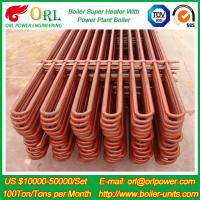 China Oil Industry Heating Boiler Steam Super Heater 110 MW Rate Factor Heating Elements for sale