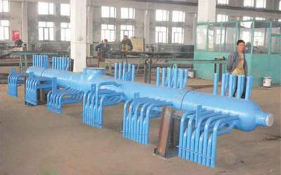 China High Temperature Boiler Header Manifolds with Boiler Manifold Piping for sale