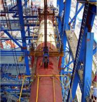 China Oil Industry Heating Boiler Mud Drum , Compact ASTM Mud Drum In Boiler for sale