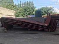 China Power Station Boiler Water Wall Panel / Boiler Membrane Wall Tube High Efficiency for sale