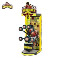 China Multiple Goals Boxer Punching Machine , Coin Operated Boxing Machine For Indoor for sale